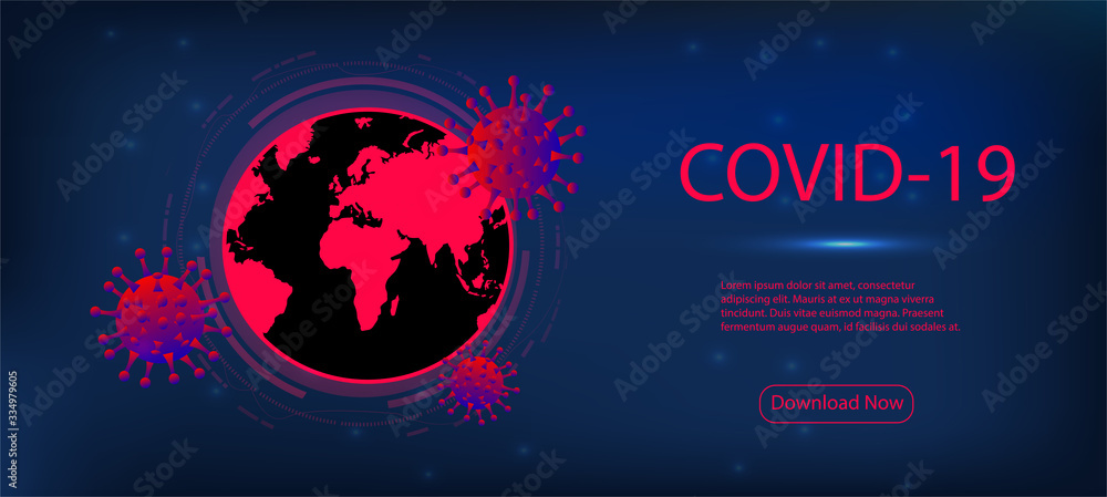 World map of Coronavirus 2019-nCov confirmed cases. Deadly coronavirus ...