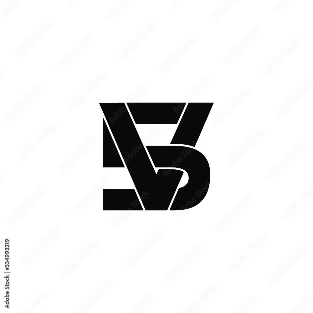 v5 letter original monogram logo design Stock Vector | Adobe Stock