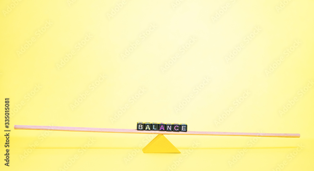 Concept of a lever and fulcrum, of balance, equilibrium and equality on ...