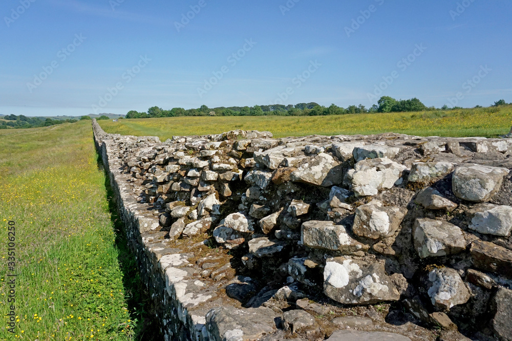 Hadrian’s Wall, also called Roman Wall or Picts’ Wall, is a UNESCO ...