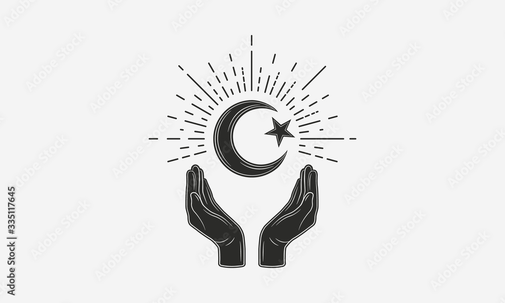 Islamic Prayer Symbol