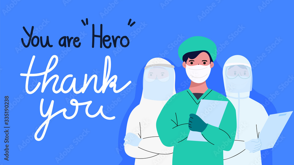 Thank you doctor and Nurses and medical personnel team for fighting the ...