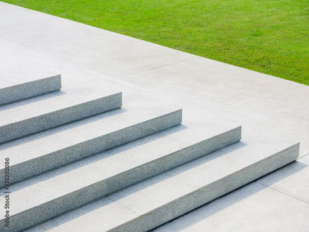 Green Grass Stairs step Garden Landscpae design Park outdoor Stock ...