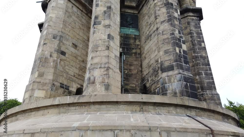 The hermann memorial is one of the most famous monuments in Germany and ...