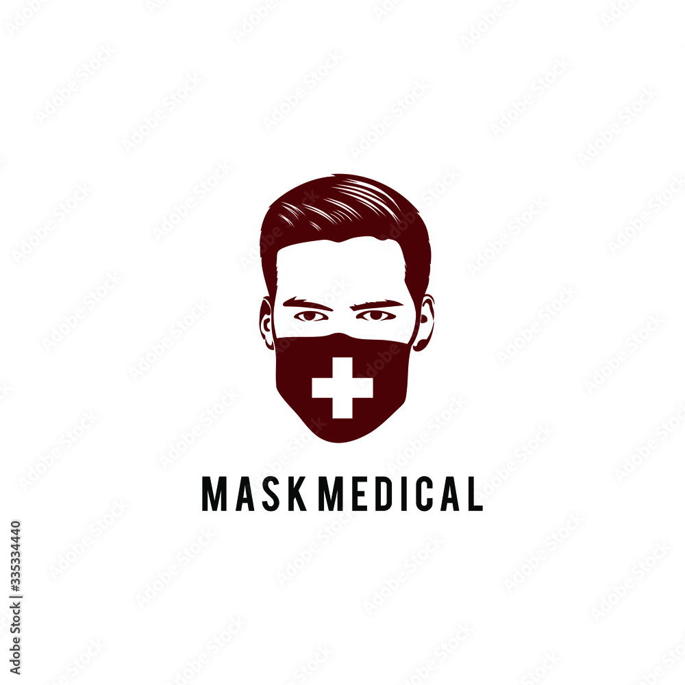 Masked man logo vector design. Awesome a masked man logo. A masked man ...