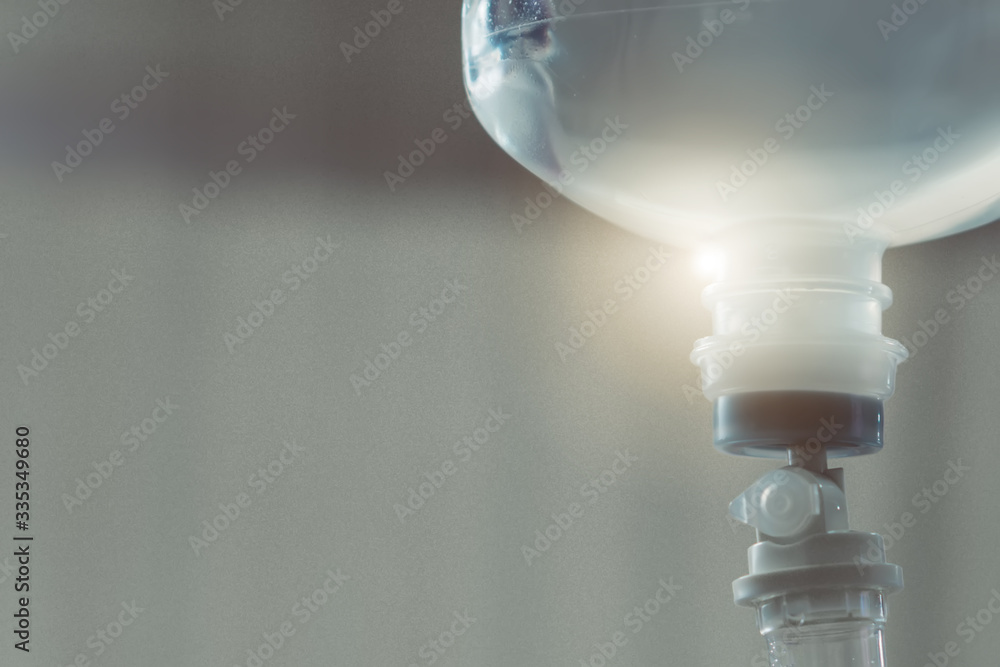 Coma patient on hopital bed take care by doctor nurse due to serious ...