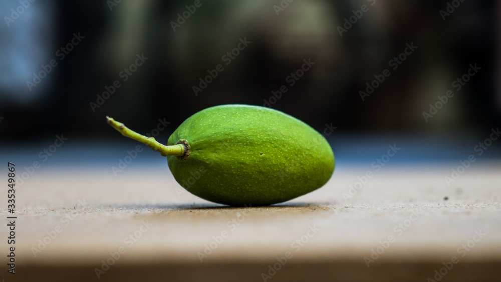 Kachi keri fruit also known as mango Stock Photo | Adobe Stock