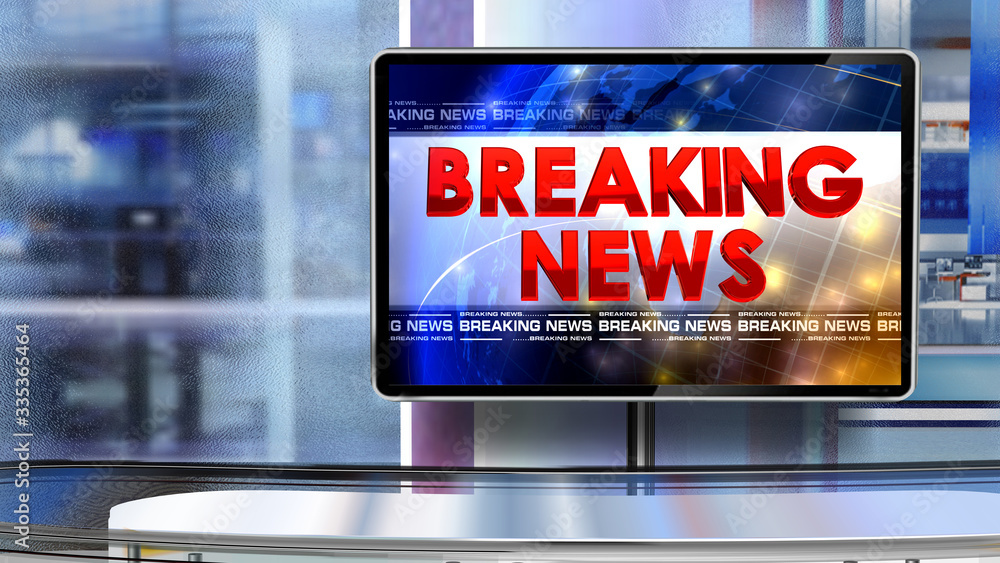 breaking news Virtual set studio for chroma footage Realize your vision ...