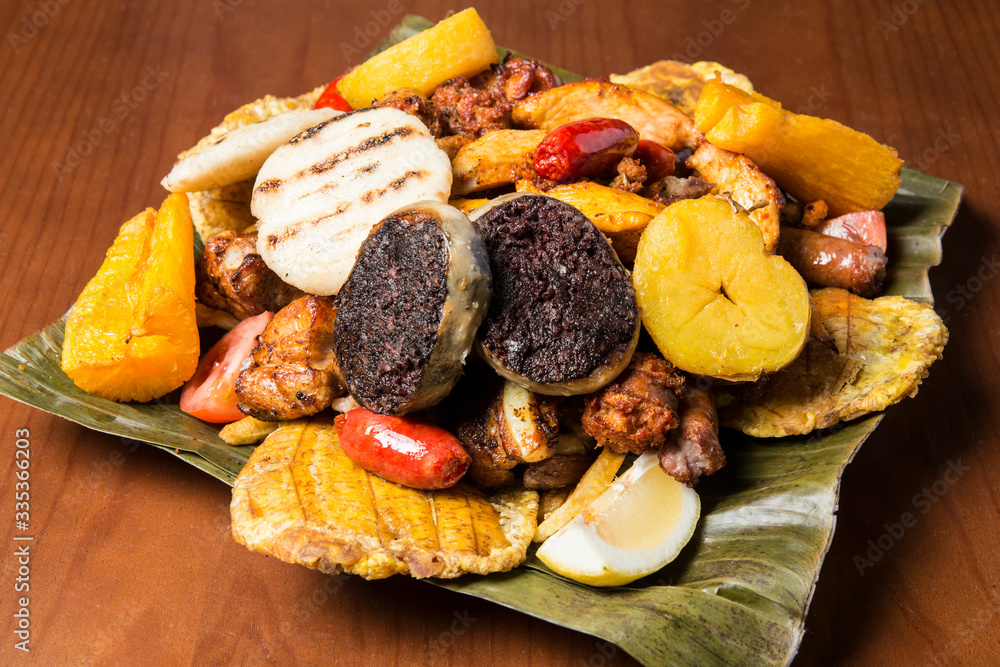 Comida tipica colombiana - Typical Colombian food Stock Photo | Adobe Stock