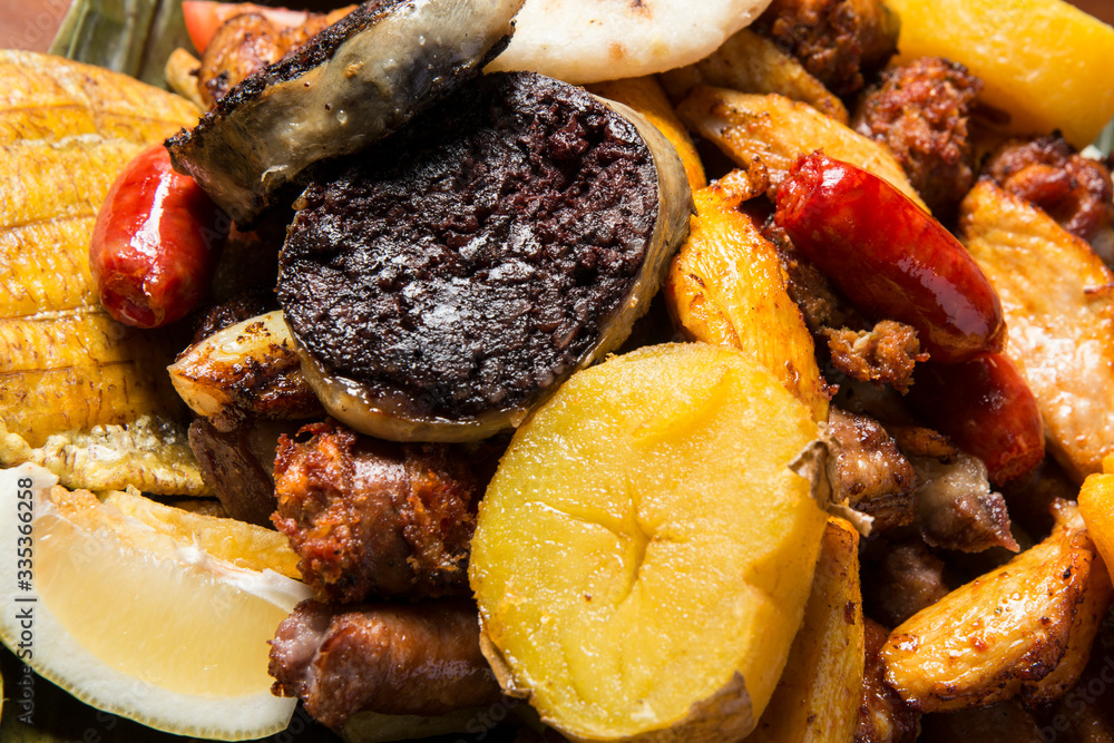 Comida tipica colombiana - Typical Colombian food Stock Photo | Adobe Stock