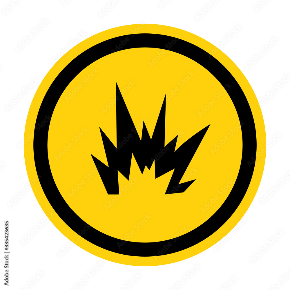 Arc Flash Hazard Symbol Sign, Vector Illustration, Isolate On White ...