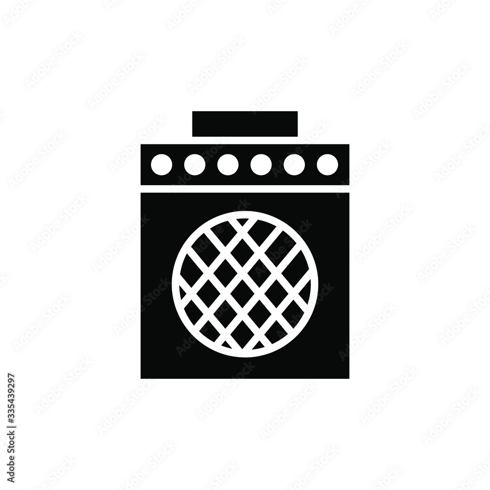 Amplifier icon , Recording Studio Equipment Template Logo Design Emblem ...