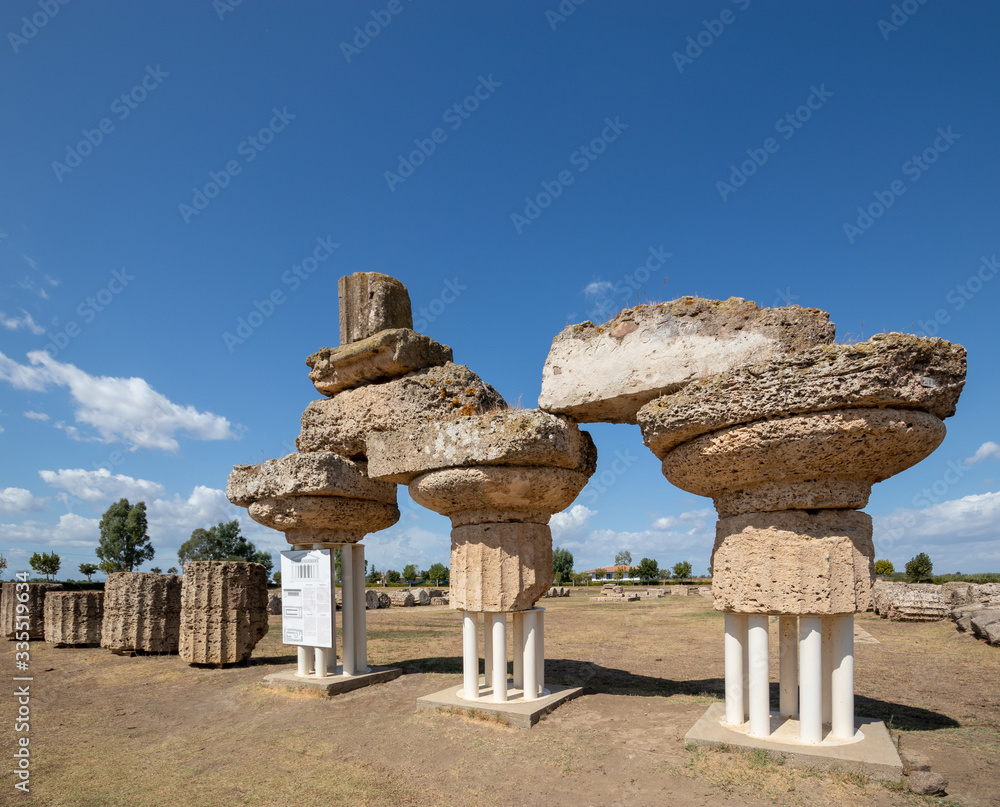 Fotka „The Tavole Palatine (Palatine Table) are the remains of Greek ...