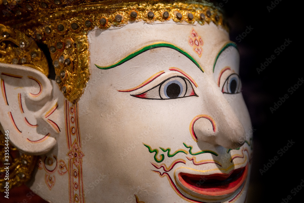 Thai Land Puppet Theater "Ravana",Traditional Thai Khon puppet ...