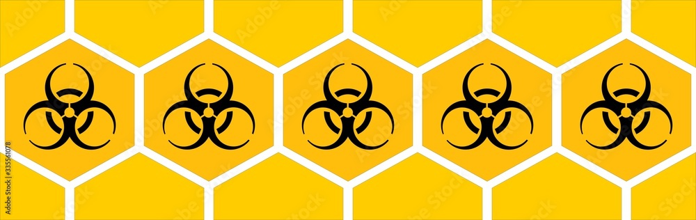 International biological hazard graphic symbol used during ...