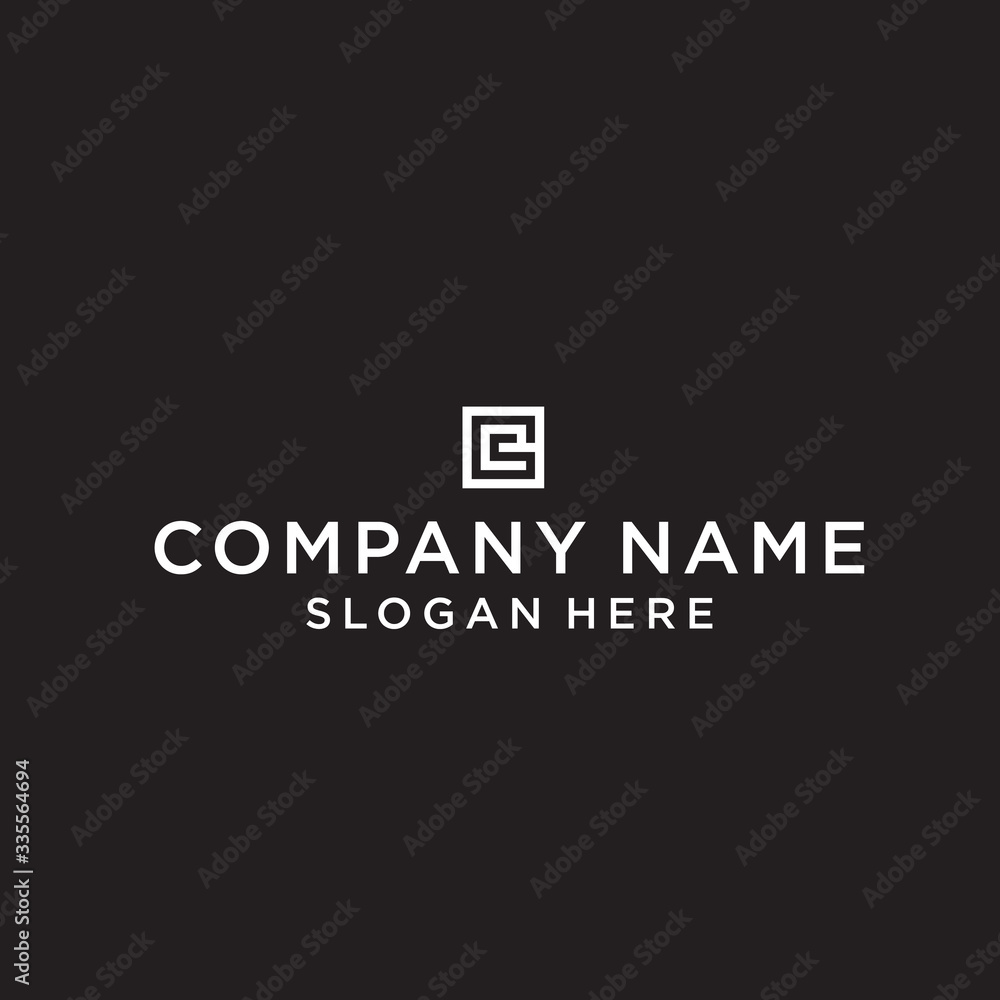 eg logo vector icon designs Stock Vector | Adobe Stock