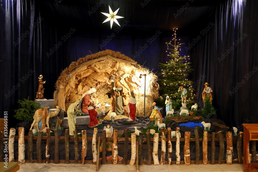 The Easter Nativity Scene is one of the symbols of Christmas for all ...