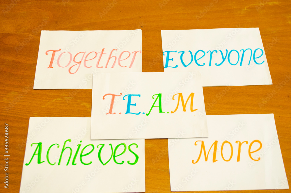 Team definition concept explained as together everyone achieves more ...