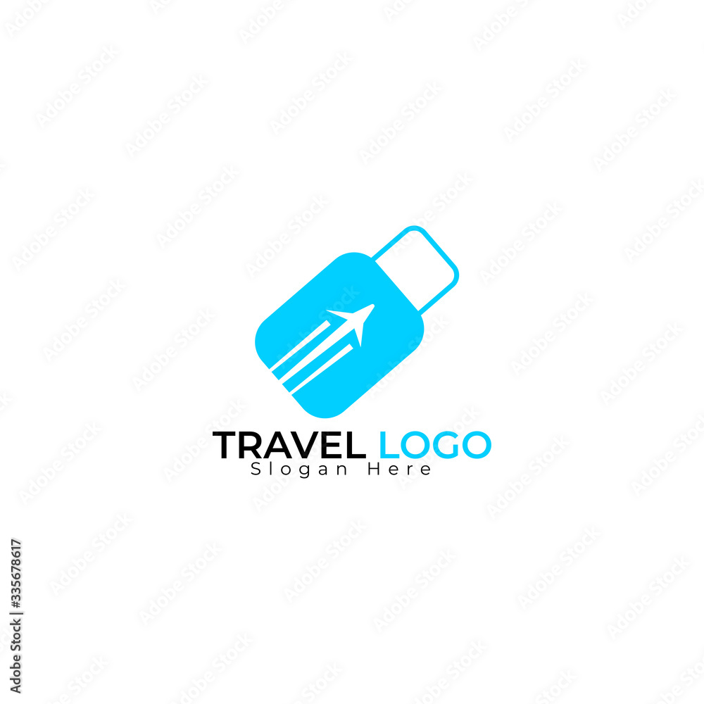 Booking plane logo templates.airplane logo.travel logo template. Stock ...