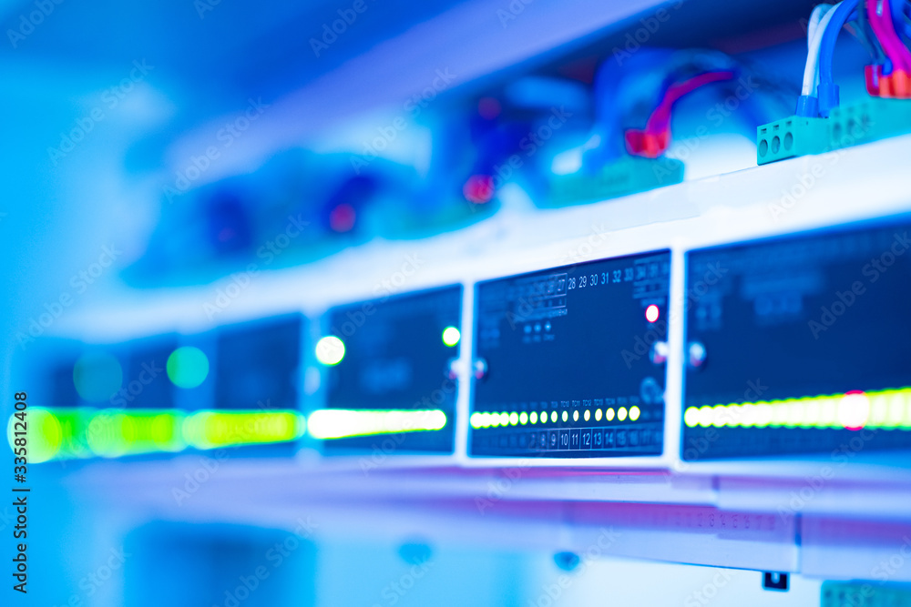 Electricity Indicators. Electrical controller. Module discrete multi ...