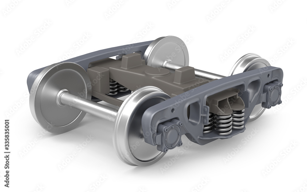 Photo & Art Print railway bogie wheels, Alexei Sysoev