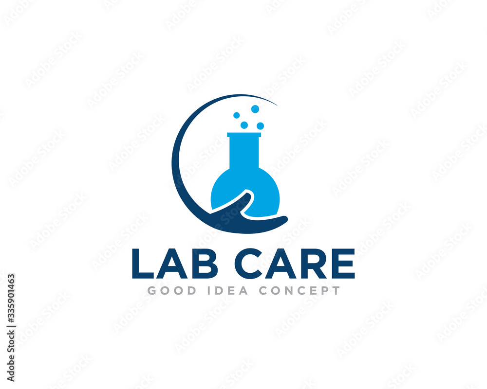Lab Logo Icon Design Vector Stock Vector | Adobe Stock