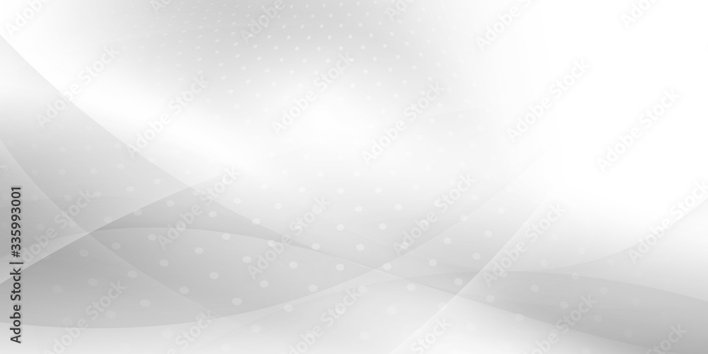 Abstract grey pattern and background poster with dynamic waves ...