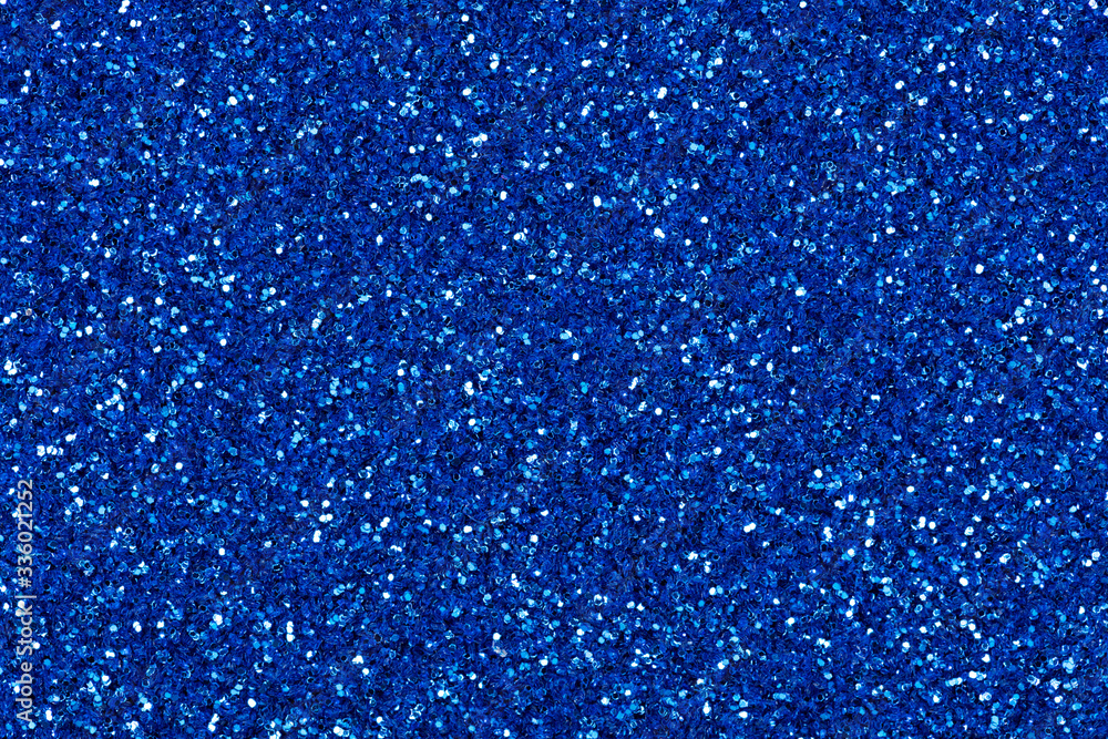 Shiny blue glitter texture, new background with sparkles. High quality ...