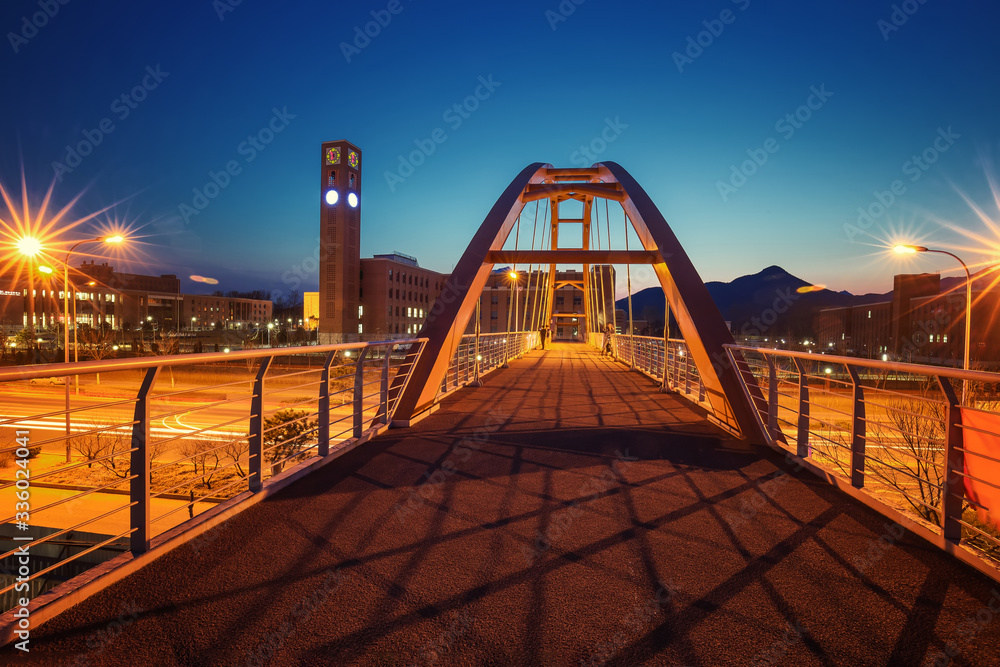 bridge at night Stock Photo | Adobe Stock