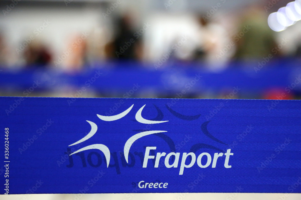 Fraport Greece Logo Corfu airport Stock-Foto | Adobe Stock