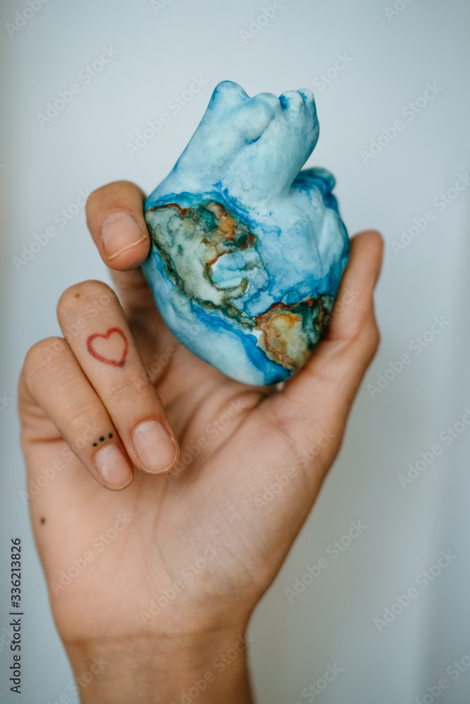 heart earth Stock Photo | Adobe Stock