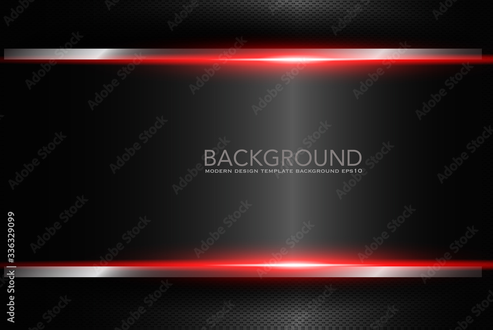 Abstract black technology concept design. Vector template background ...