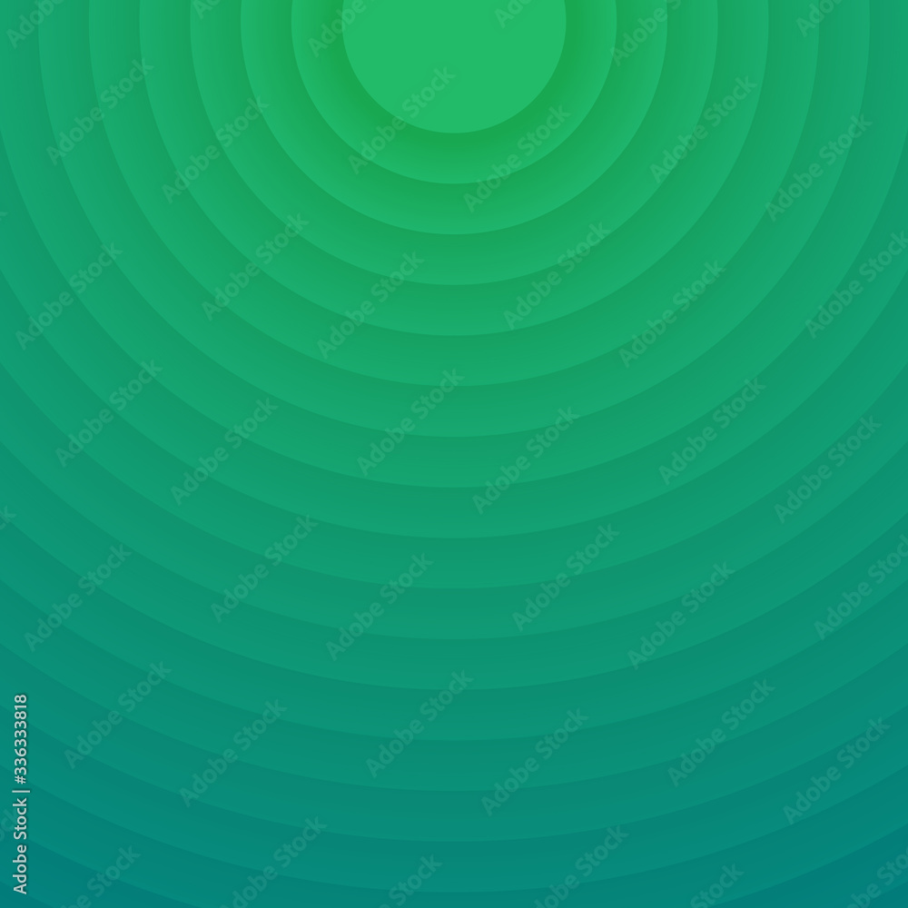 Abstract Circle Green Gradient Background Free Vector Stock ...
