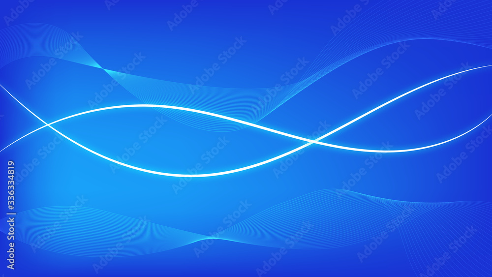 Abstract curve background free vector Stock Illustration | Adobe Stock