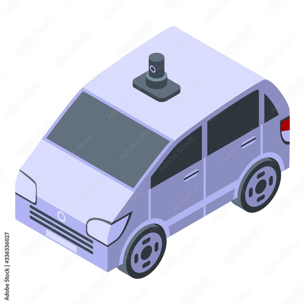 Modern car taxi icon. Isometric of modern car taxi vector icon for web ...