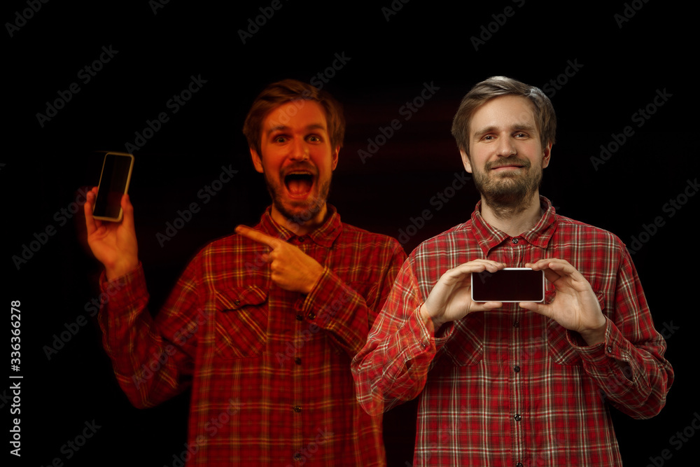 Calm outside, emotional inside. The versatility of man - opened ...