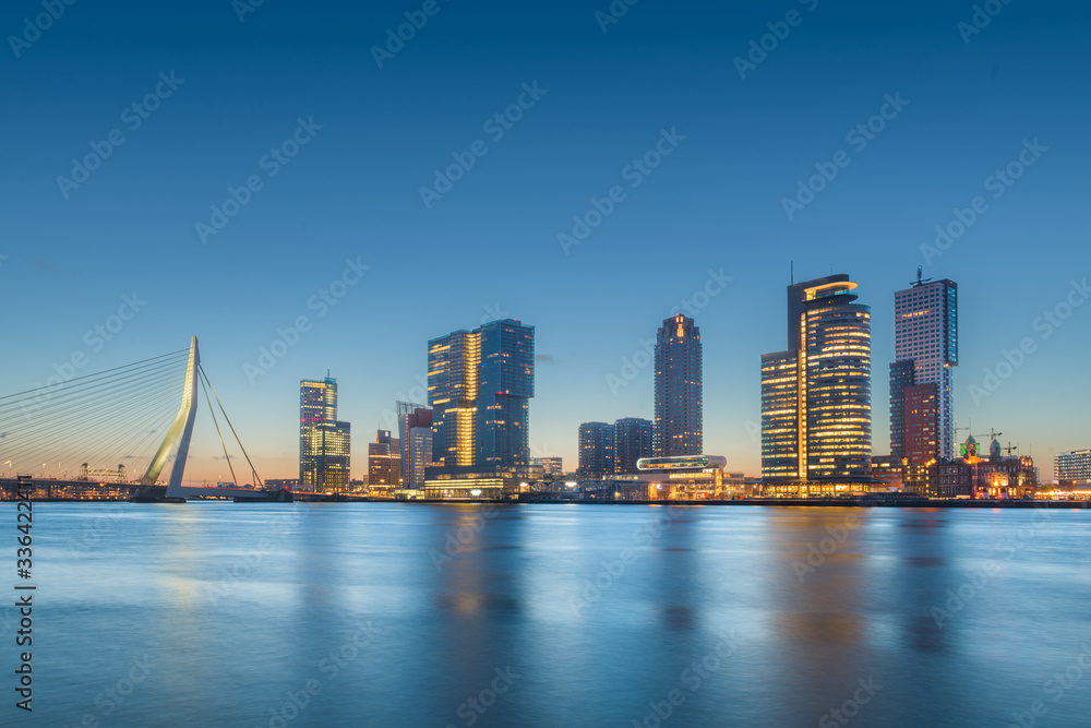 Rotterdam, Netherlands Skyline Stock Photo | Adobe Stock