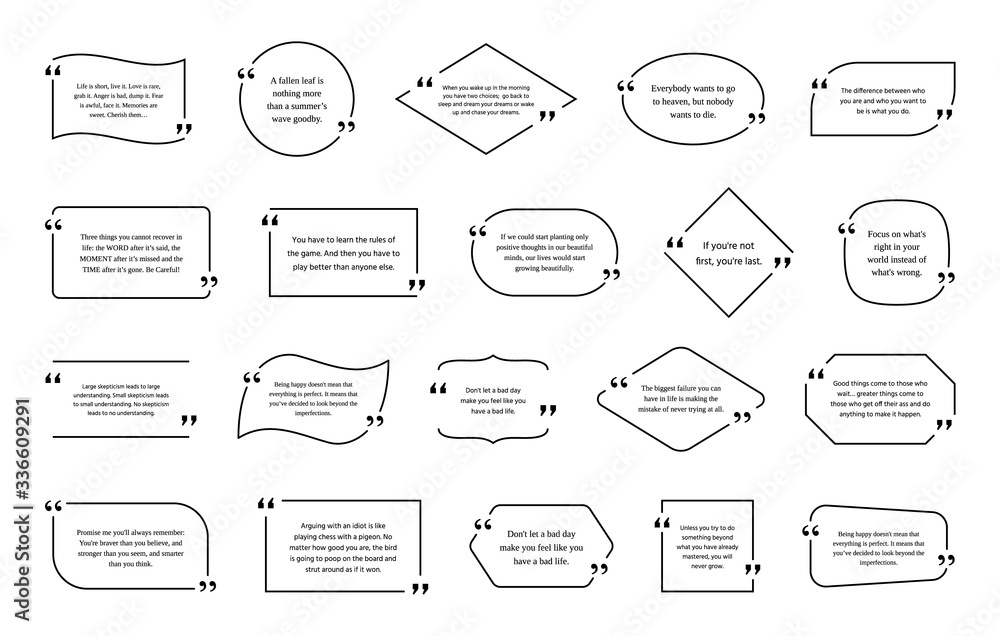 Simple Text Frame Design