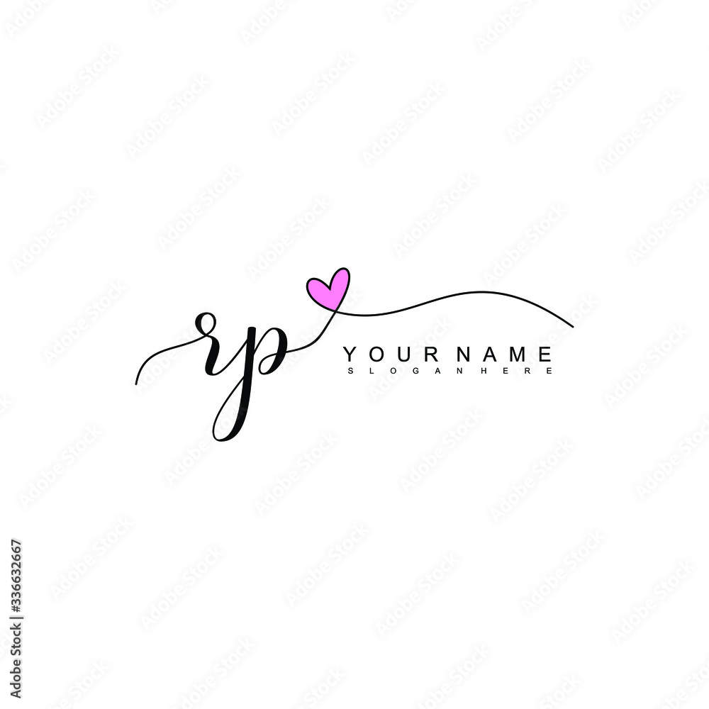 Rp Logo In Heart
