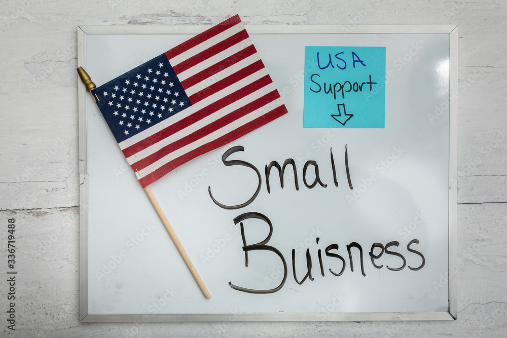 Support local and USA based small business message of unity and ...