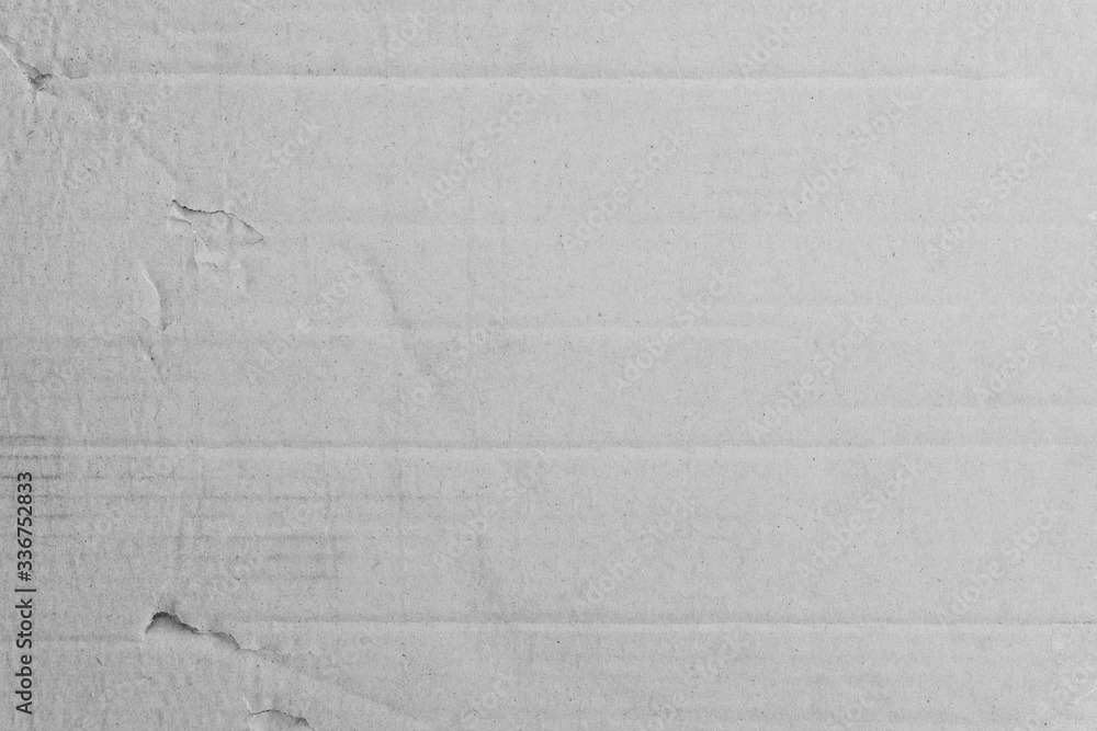 Old grey eco crumpled crate paper kraft background texture in soft ...