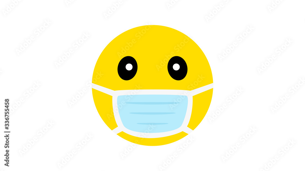 Smiley Mask Vector