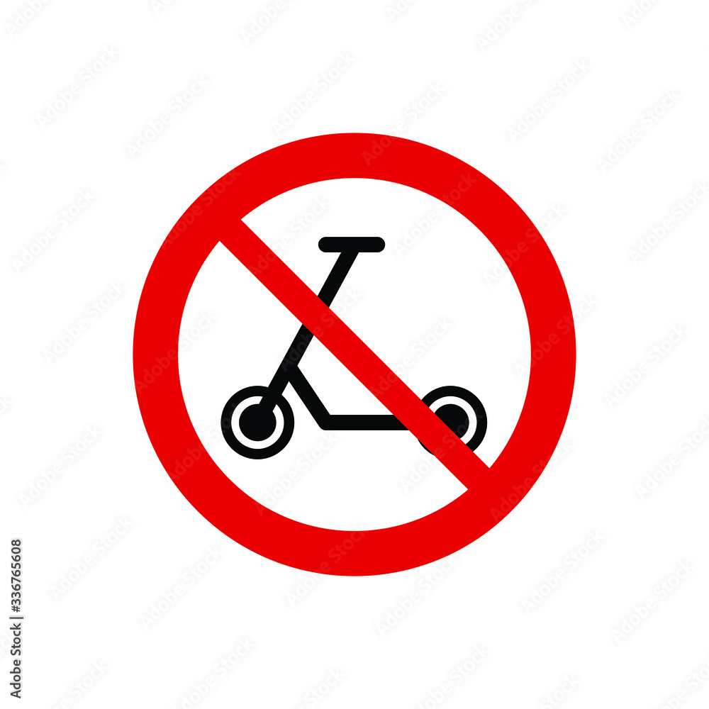No Kicking Sign