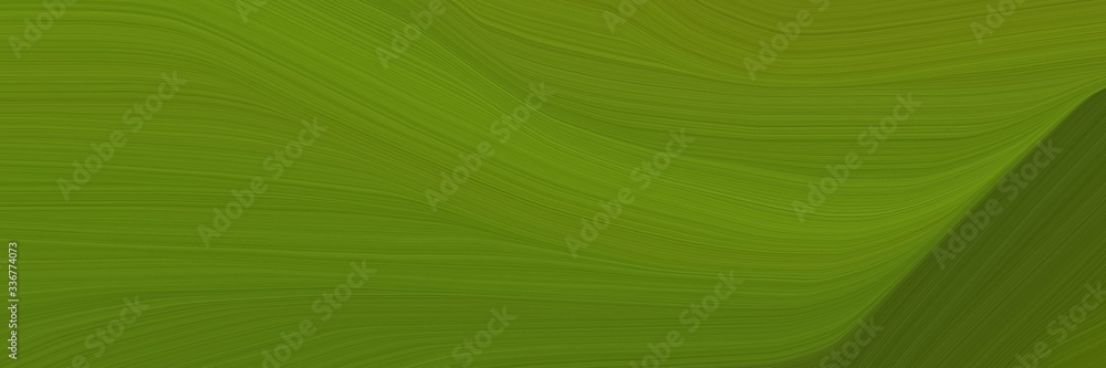 ภาพประกอบสต็อก elegant moving header design with dark green, dark olive ...