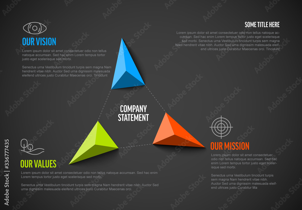 Company Profile Statement with Mission, Vision, Values Stock Template ... Company Profile Statement with Mission, Vision, Values Stock Template ...