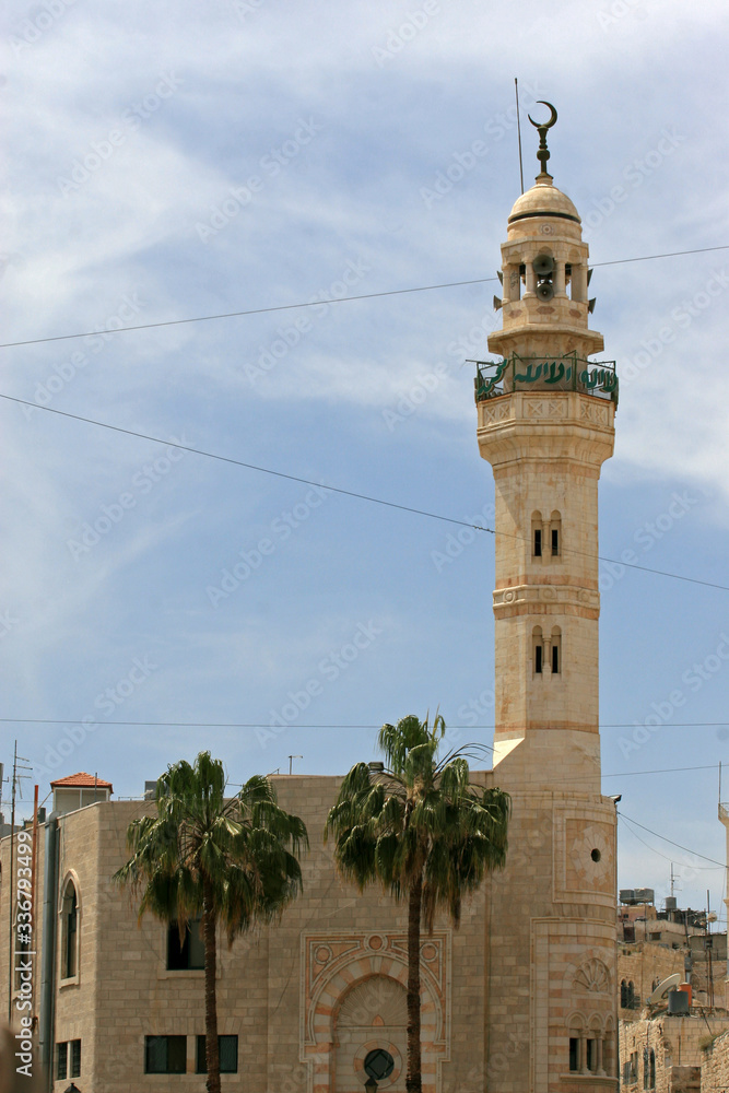 Mosque of Omar, mosque in the Old City of Bethlehem, West Bank ...