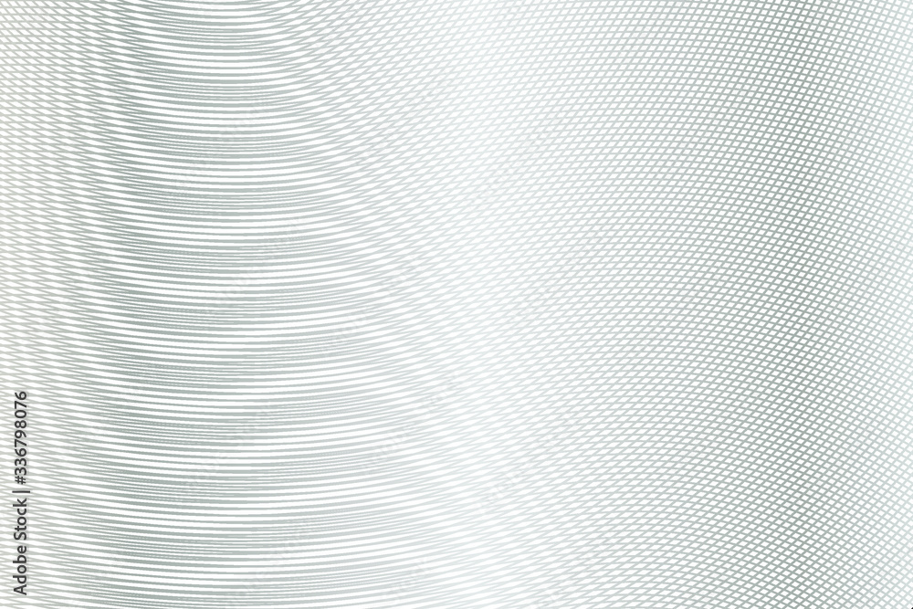 Grid curves vector pattern, geometric graphic design. Abstract ...