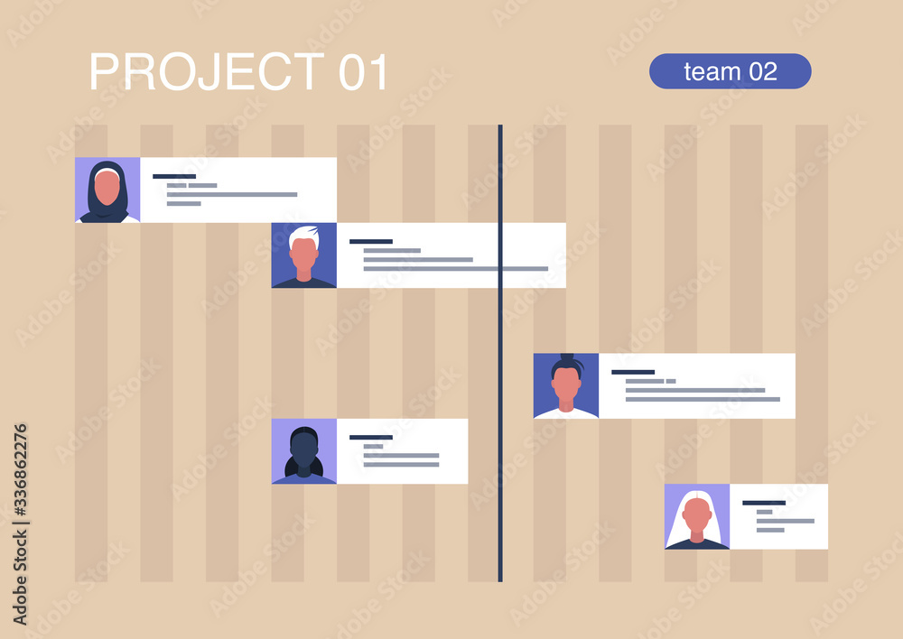 Collective project work, collaborative tools, shared calendar with ...