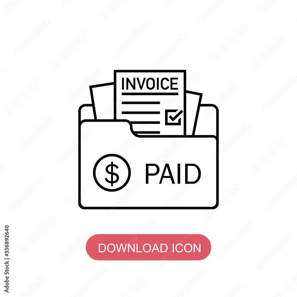 Billing Flat Icon