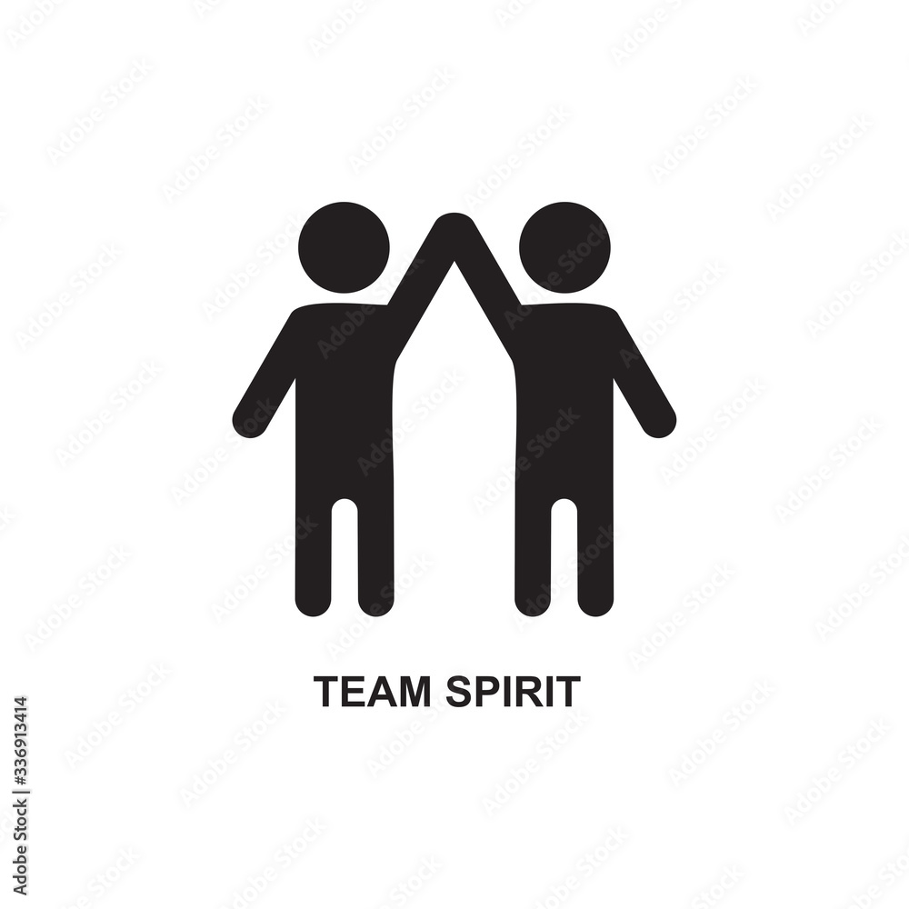 TEAM SPIRIT ICON , Stock Vector | Adobe Stock